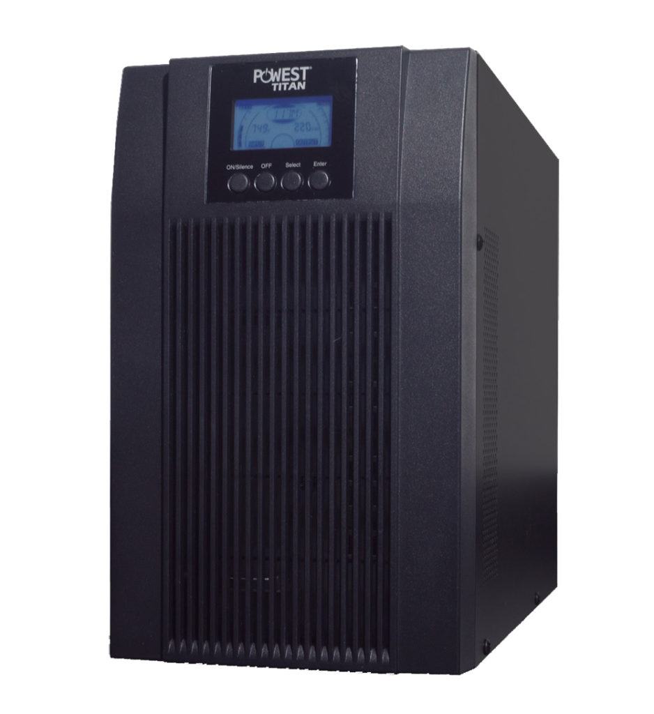 UPS POWEST TITAN 3 KVA 220 VAC - Ups Comunicaciones y Energía